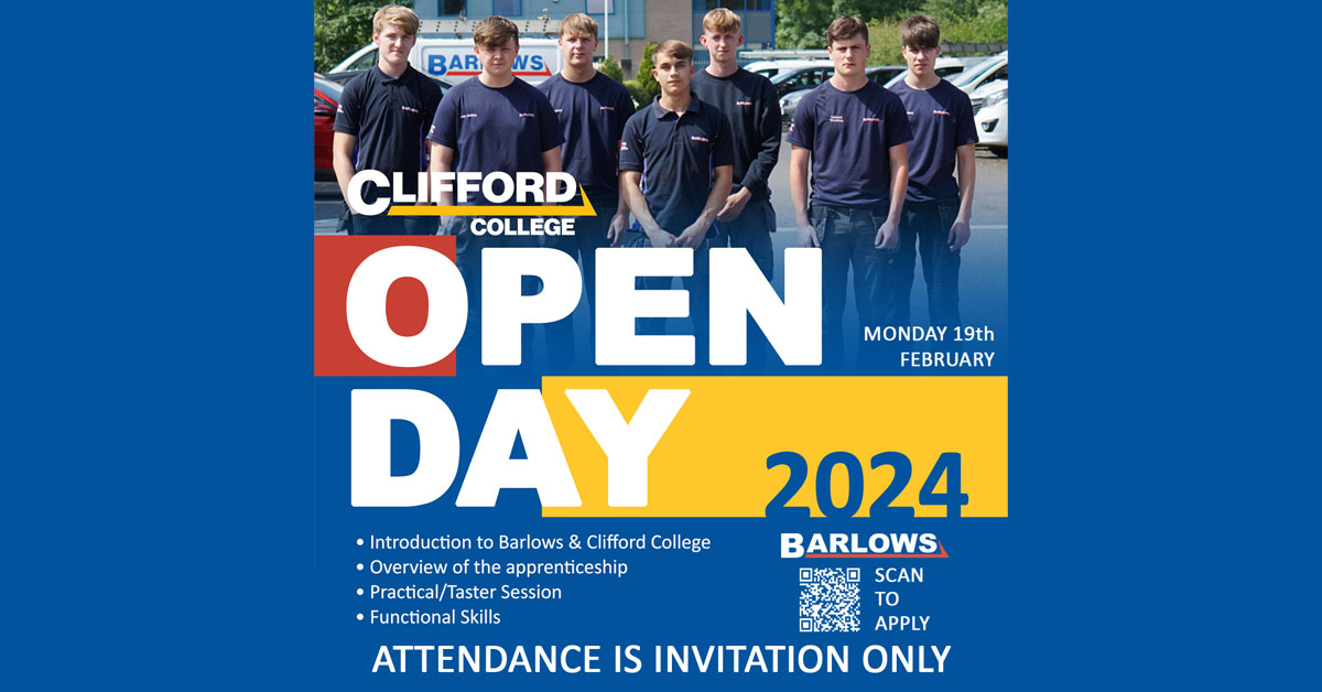 Apprentice Open Day Application Form - Barlows