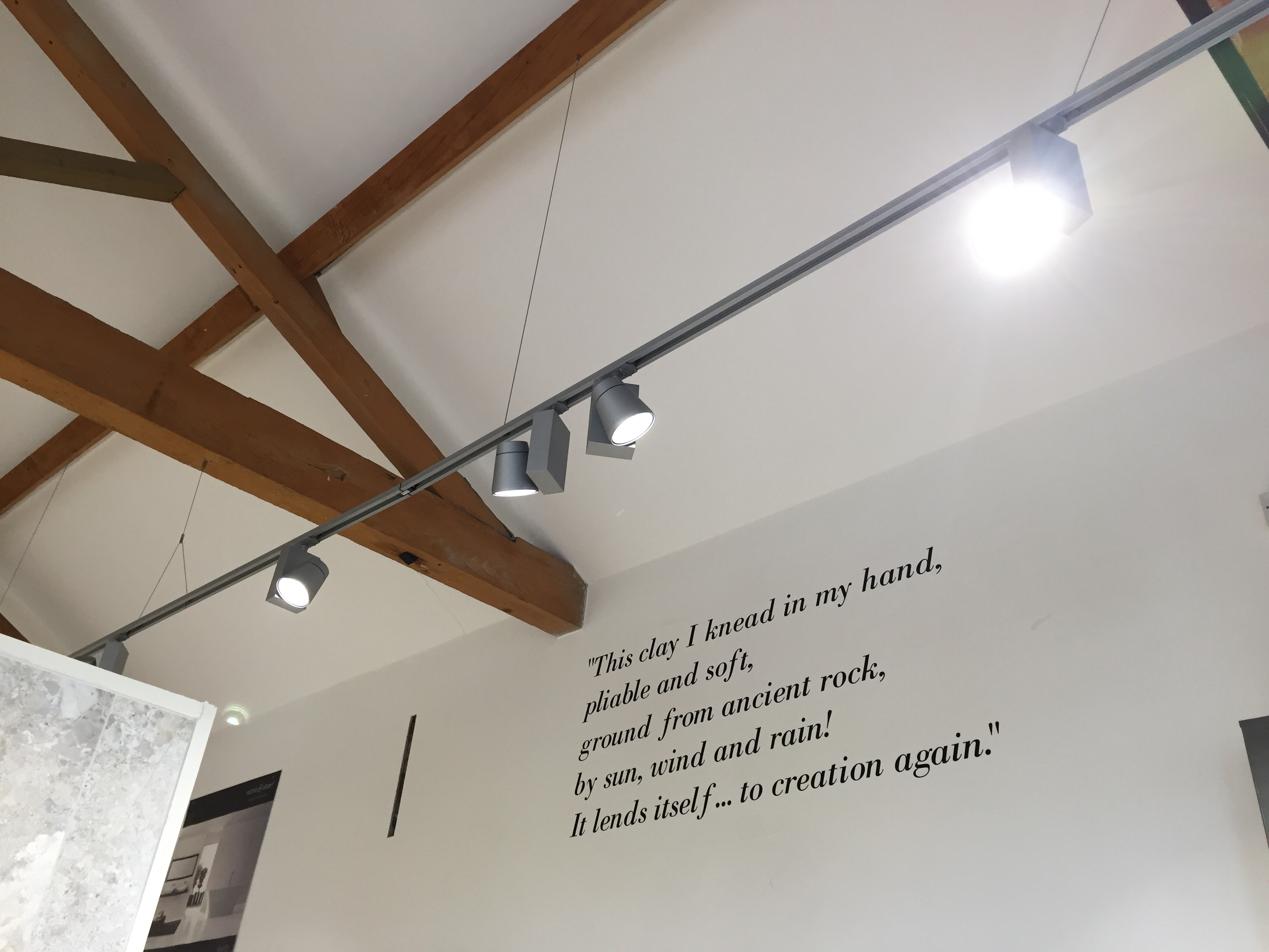 The beautiful Clay & Rock showroom - Barlows