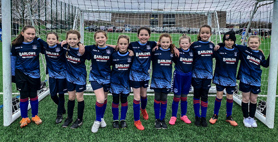 Barlows Fire & Security Sponsor Oxton Ladies U9 Team! - Barlows